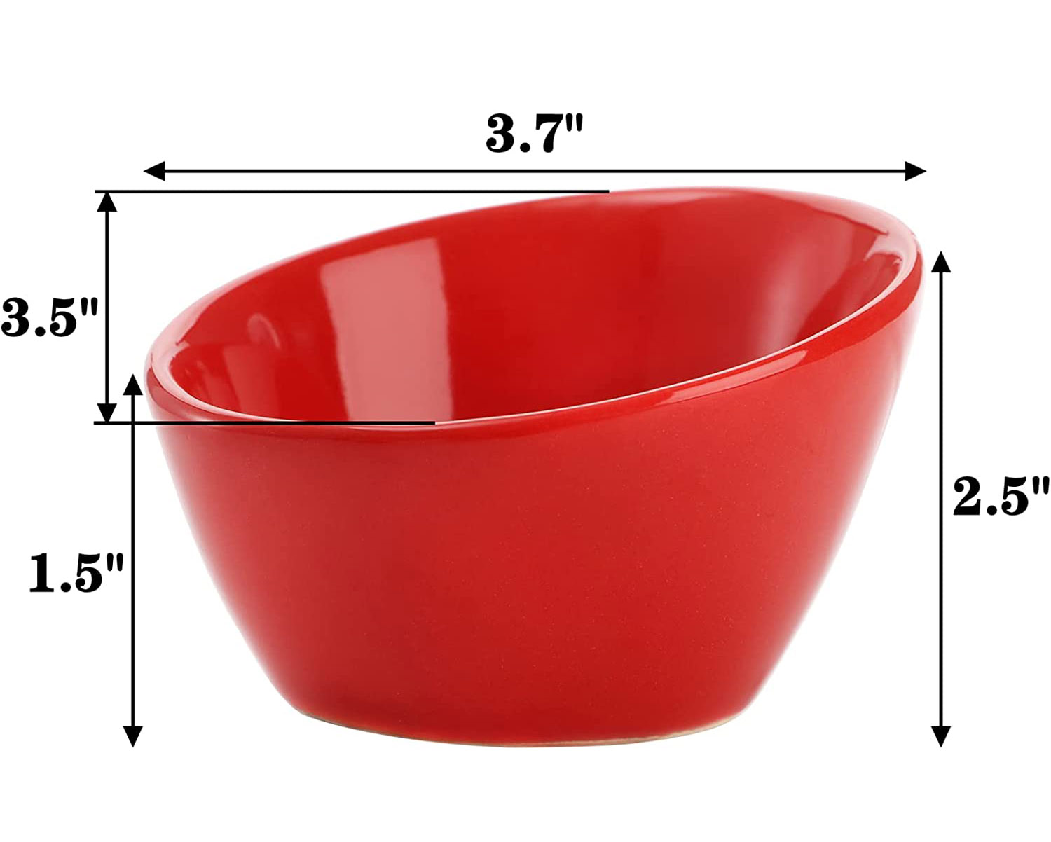 Slanted Porcelain Burner in 5 Colors – Effin Relax