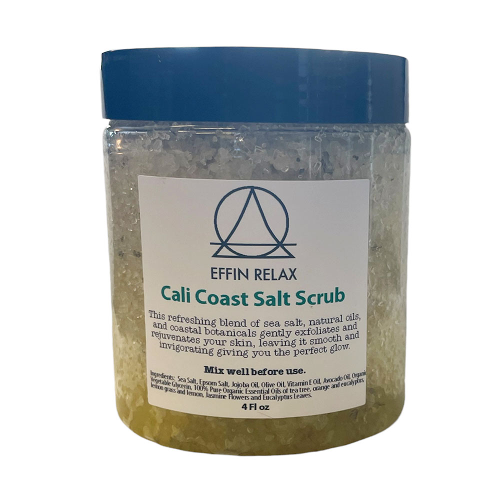 Cali Coast Sea Salt Scrub – Effin Relax
